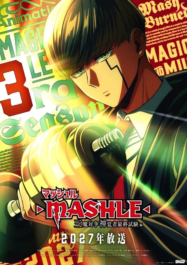 Anime Mashle: Magic and Muscles Resmi Mendapatkan Musim Ketiga